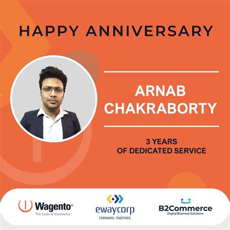 Eway Corp On Linkedin Thank You Arnab For Your Unwavering Dedication