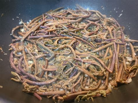 명절나물 깔끔하게 제사 고사리나물 고사리볶음 만들기