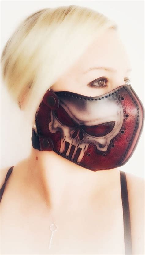 Half Face Skull Mask Motorcycle At Lewis Holt Blog