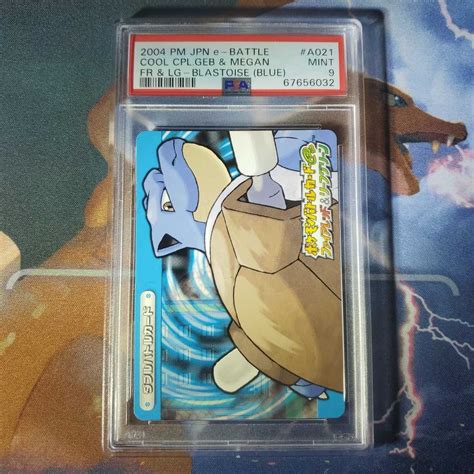 Yahooオークション ポケモン バトルカードe Psa9 カメックス Pokemo