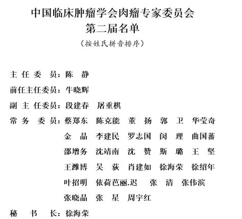 中国临床肿瘤学会