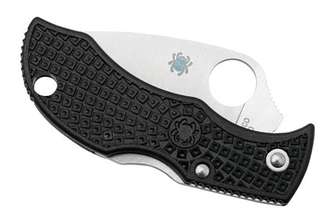 Spyderco Manbug Leaf Mbklfs Serrated Pocket Knife Advantageously