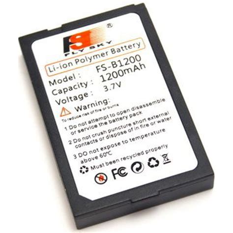 Аккумулятор FLY SKY Battery Li-ion 3.7V 1200mAh — купить в интернет ...