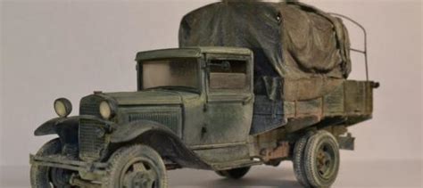 Звезда 1/35 Газ-АА : 1/35 : Статьи : Сборные масштабные модели ...