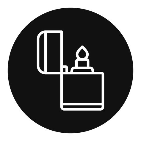 Premium Vector Lighter Vector Illustration