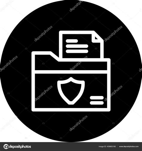 Vector Illustration Folder Icon Stock Vector By ©vectorvalley 409863180