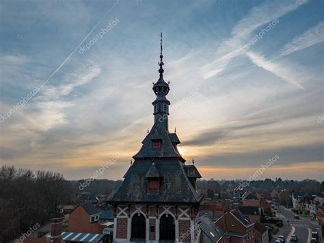 Emblem Ranst Belgium 15th Of February 2023 Old Town Hall Of Emblem
