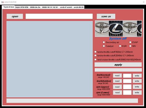 Multi Editor Auto Xdiag