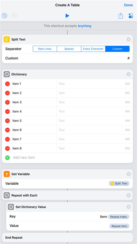 Setting Dictionary Values To Variables Shortcuts Automators Talk