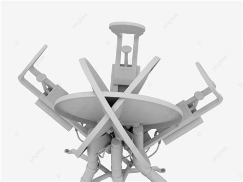 抽象白色衛星天線天線 插图 电视 白色的png去背圖片素材免費下載，免摳圖設計圖案下載 Pngtree