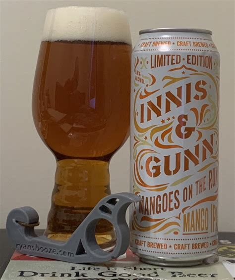 Innis Gunn Brewing Company Mangoes On The Run Mango IPA American IPA At 5 6 ABV RyansBooze