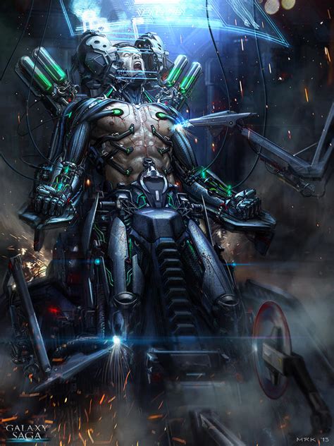 The Cyborg Basic Version By Bogdan MRK On DeviantArt
