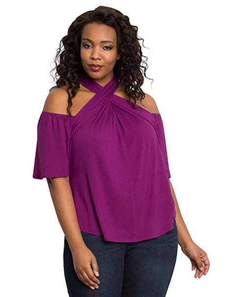 Plus Size Cold Shoulder Outfits3