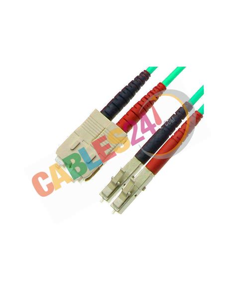 Patch Cord Multimode Duplex Fiber Optic Cable Sc Lc Om3