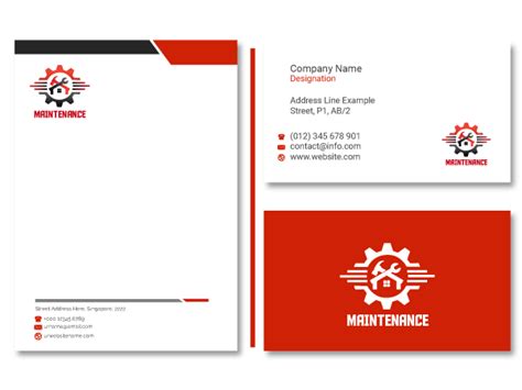 Maintenance Logo Design Best Maintenance Logo Creator