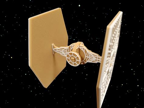 Star Wars Gingerbread Tie Fighter Kit Card By Fixumdude Download Free