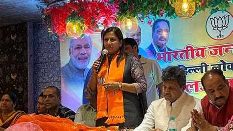 BJP’s Kamaljeet Sehrawat is showing up everywhere—weddings to temples. Modi her senapati