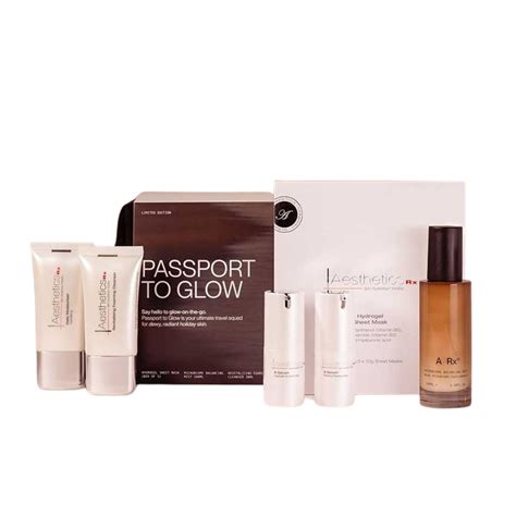 Aesthetics Rx® Passport To Glow Set Clear Skincare