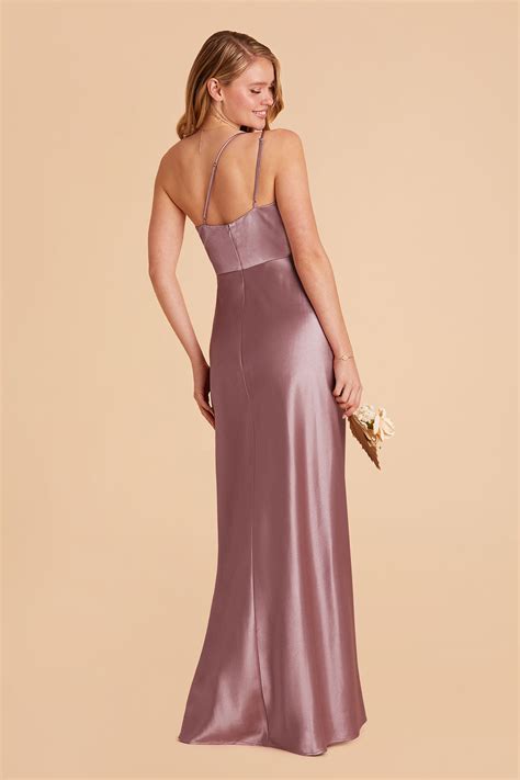 Kensie Dark Mauve Satin Dress Birdy Grey