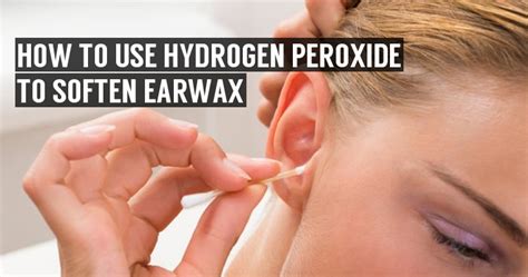 How Hydrogen Peroxide In Ears Can Eliminate Ear Problems