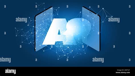 Futuristic Machine Learning Artificial Intelligence Cloud Computing