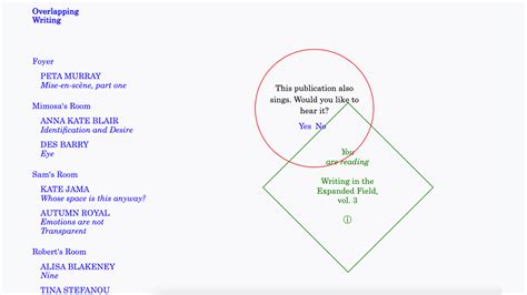 Writing In The Expanded Field V3 Overlapping Writing Acca