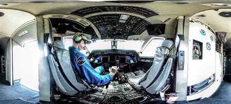 Cockpit Of Hurricane Hunter Jet Photograph By Daniel Hagerman