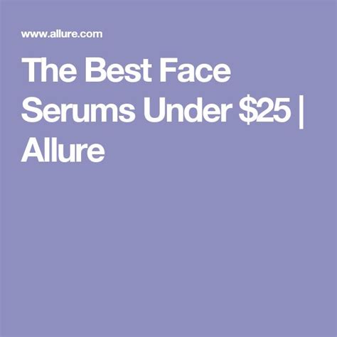 These Are The Best Face Serums Under 30