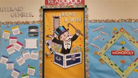 Pin By Carrie Lassiter On Library Monopoly Theme Monopoly Classroom