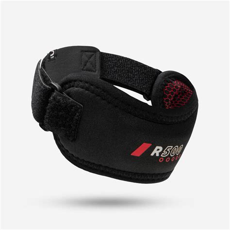 Yetişkin Diz Bandı - Siyah - R500 TARMAK - Decathlon