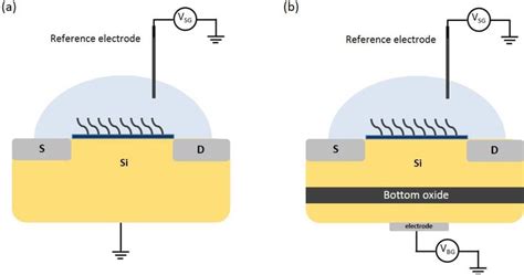 The Configuration Comparison Between A Conventional Isfet And B Download Scientific Diagram