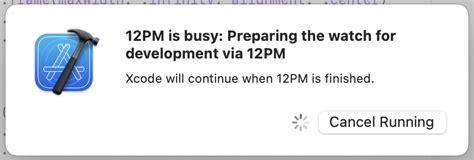 Xcode Iphone Is Busy Preparing The Watc Apple Community