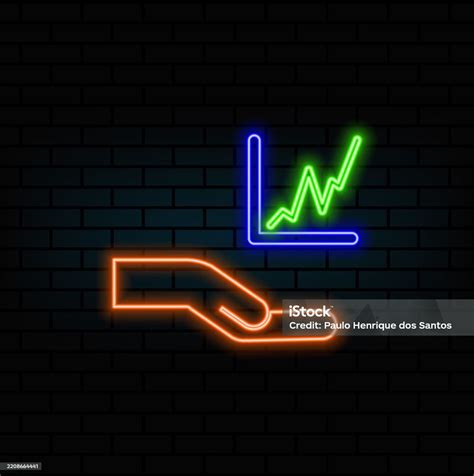 분석 차트 결과 그래프 기호 트래픽 관리 네온 스타일 비즈니스 분석 아이콘 벡터입니다 데이터 분석 보드 그림 데이터 과학 기호입니다 이익 그래픽 로고 가격에 대한 스톡 벡터