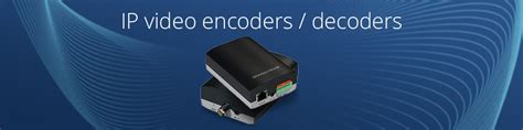 IP Video Encoders Decoders Public Announcement System