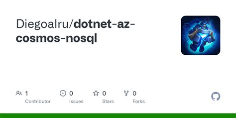 Github Diegoalrudotnet Az Cosmos Nosql