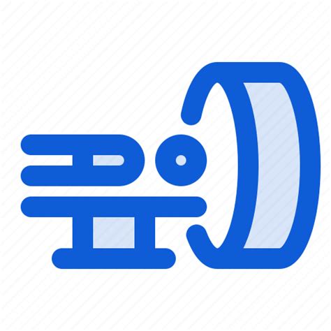 Mri Scanner Tomography Ct Scan Examination Machine Icon