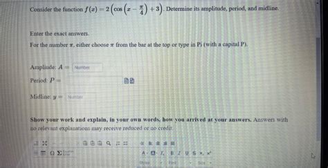 Solved Consider the function f x cos x π Determine Chegg