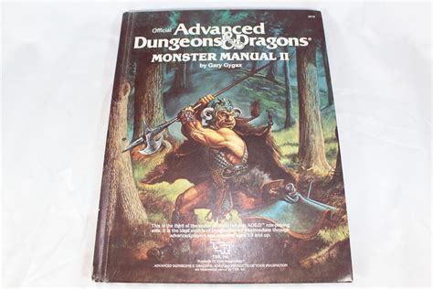 ShopTheSalvationArmy Advanced Dungeons Dragons Monster Manual II By