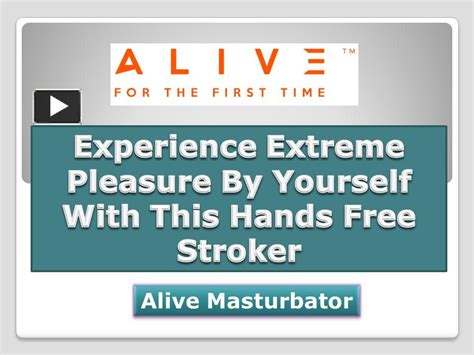 Ppt Experience Extreme Pleasure By Yourself With This Hands Free