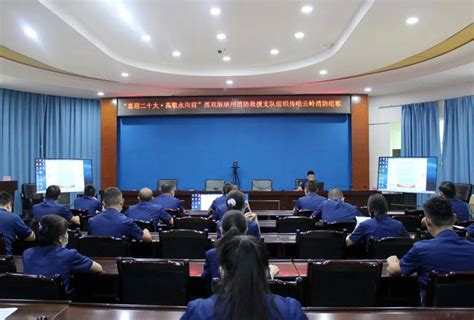 西双版纳州消防救援支队全员掀起学唱云岭消防组歌活动热潮 人员 文化 营区