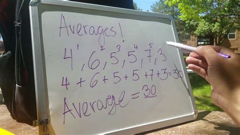 Calculating Averages For Your Science Fair Project YouTube