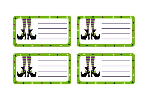 Premium Vector School Label With Halloween Design School Label Name And Address Tag