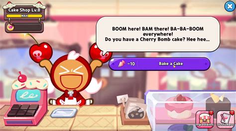 Cherry Cookie Cake Cherry Bomb Cookie Run Kingdom