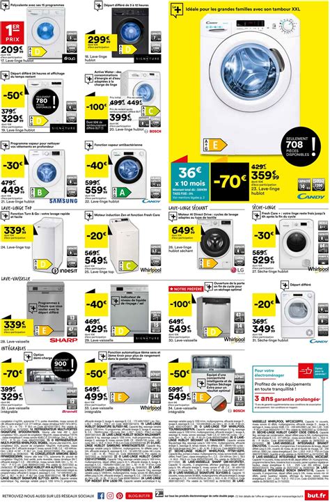 BUT Catalogue Promotionnel Valable à partir du 09 02 au 29 11 Page