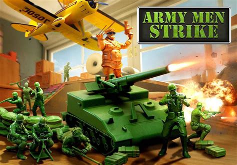 I came across a mobile ad called Toy wars: Army men strike. Just ...