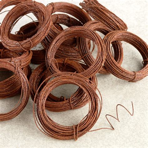22 gauge bulk rusty tin craft wire wire rope string basic craft