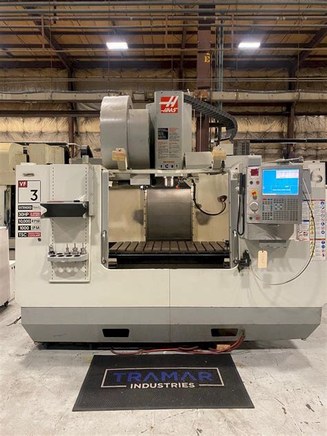 Haas Vf 3byt Cnc Vertical Machining Center For Sale 2009 Tramar