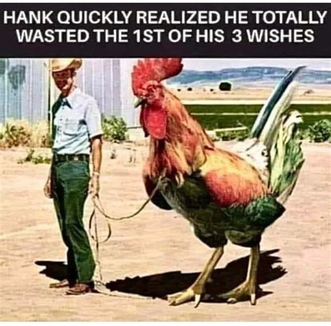 Hank Quickly Realized He Totally Wasted The Of His 3 Wishes Ty Ifunny
