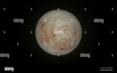 Europa Or Jupiter Ii Is The Smallest Of The Four Galilean Moons Orbiting Jupiter And The