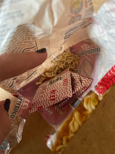 I Got 2 Flavor Packets In My Ramen Rmildlyinteresting